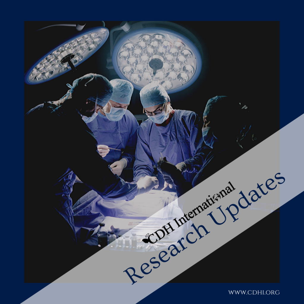 CDH Research International - Research: [ECMO in Neonates with ...