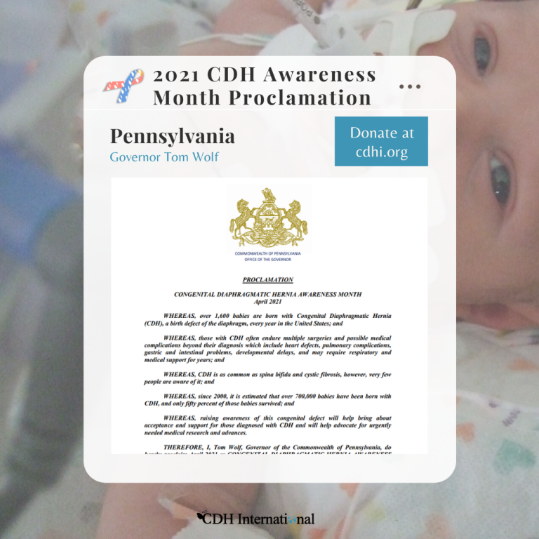 CDH International - A Global Initiative to Stop Congenital ...