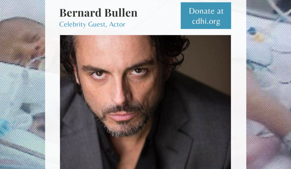 Actor Bernard Bullen Appears on the 2021 CDH Telethon