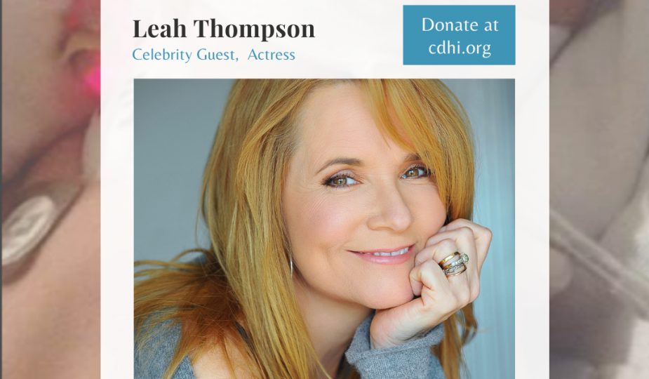 Actress Leah Thompson Appears on the 2021 CDH Telethon
