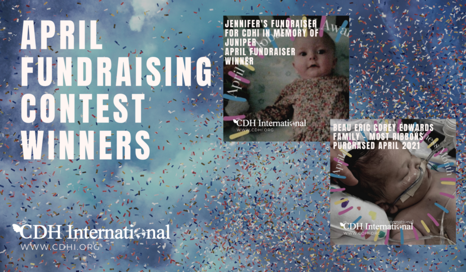 April Fundraising Contest Winners