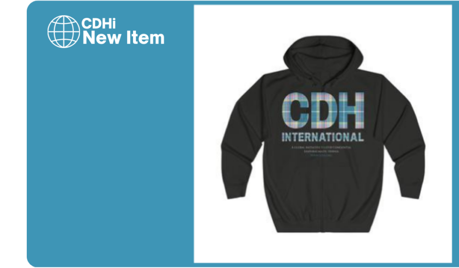 CDH Awareness Dress Tartan Full Zip Hoodie - NEW UK Shop Item