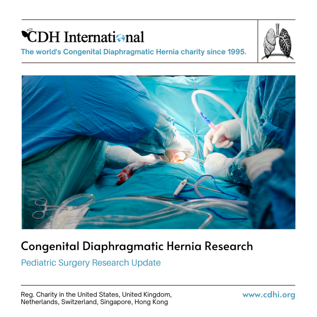 CDH International - A Global Initiative to Stop Congenital ...