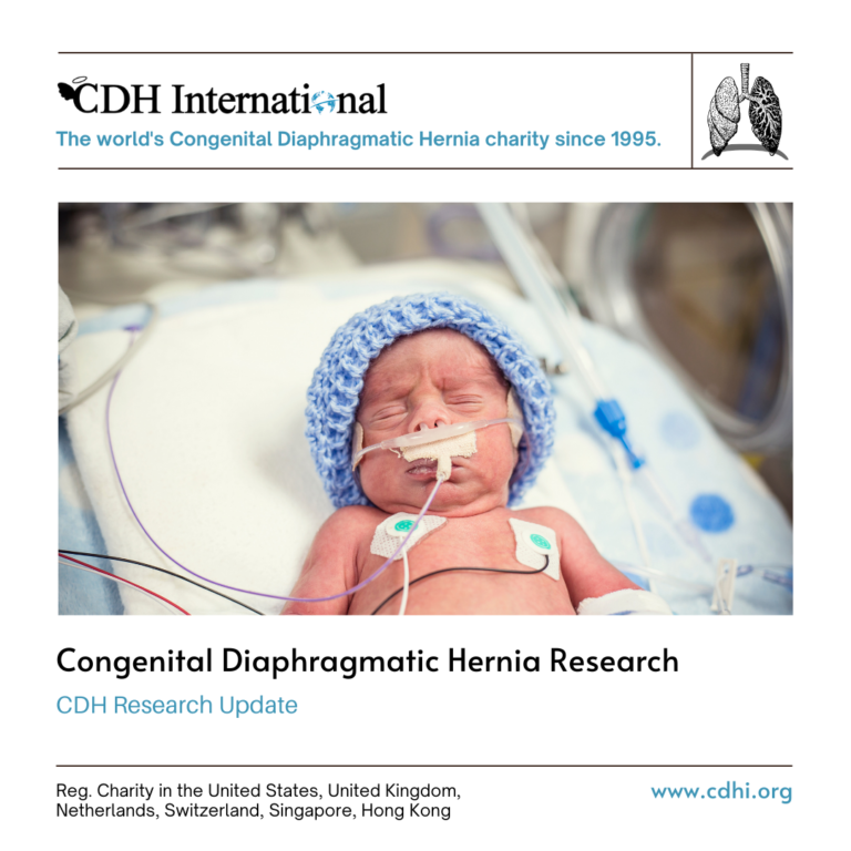 CDH International - A Global Initiative to Stop Congenital ...