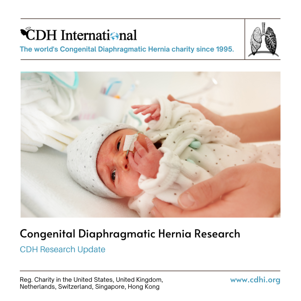 CDH International - A Global Initiative to Stop Congenital ...