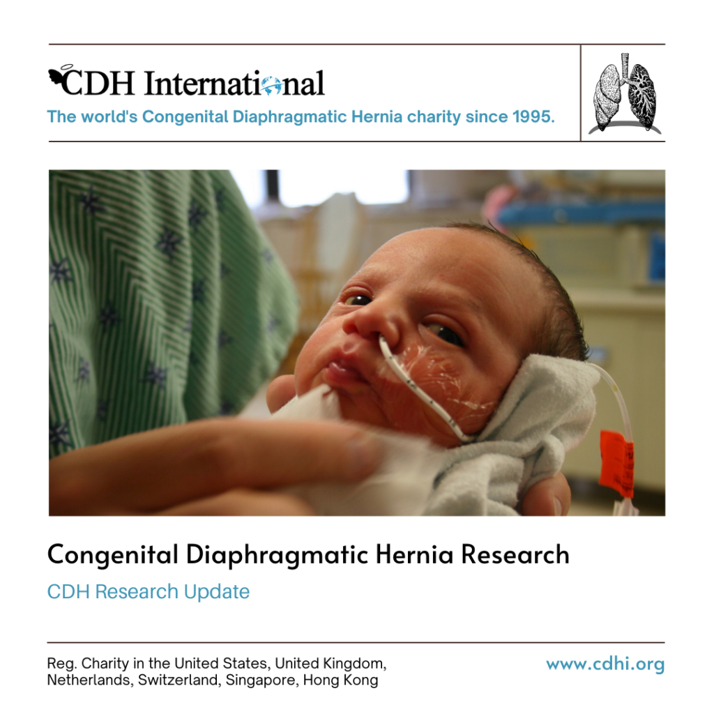 CDH International - A Global Initiative to Stop Congenital ...