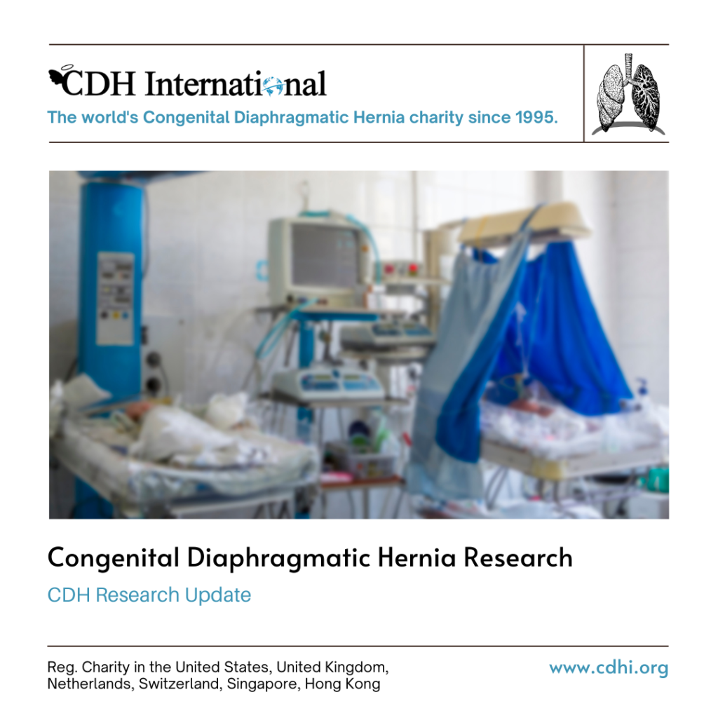 CDH International - A Global Initiative to Stop Congenital ...