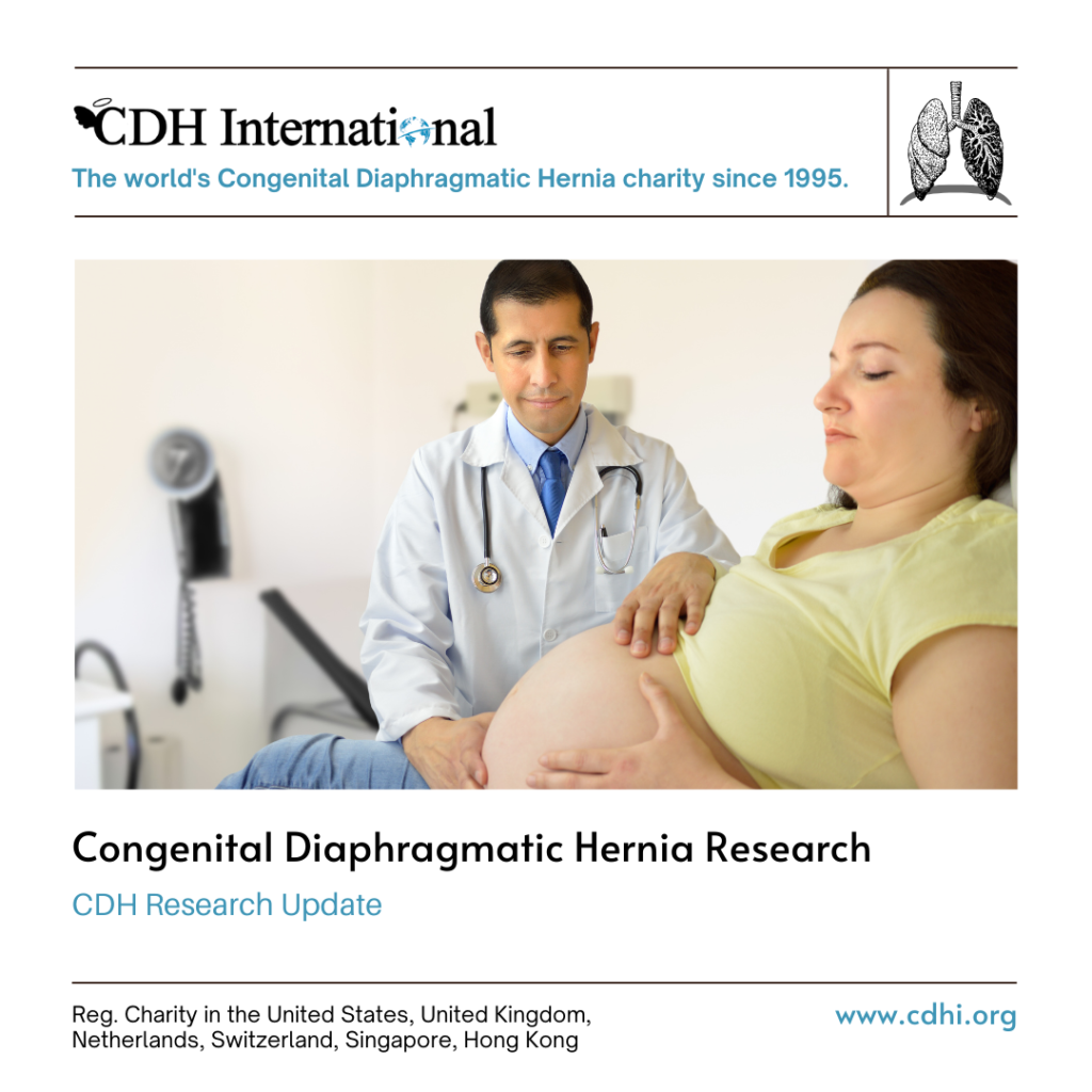 CDH Research International - Research: Fetal Surgery for Severe Left ...