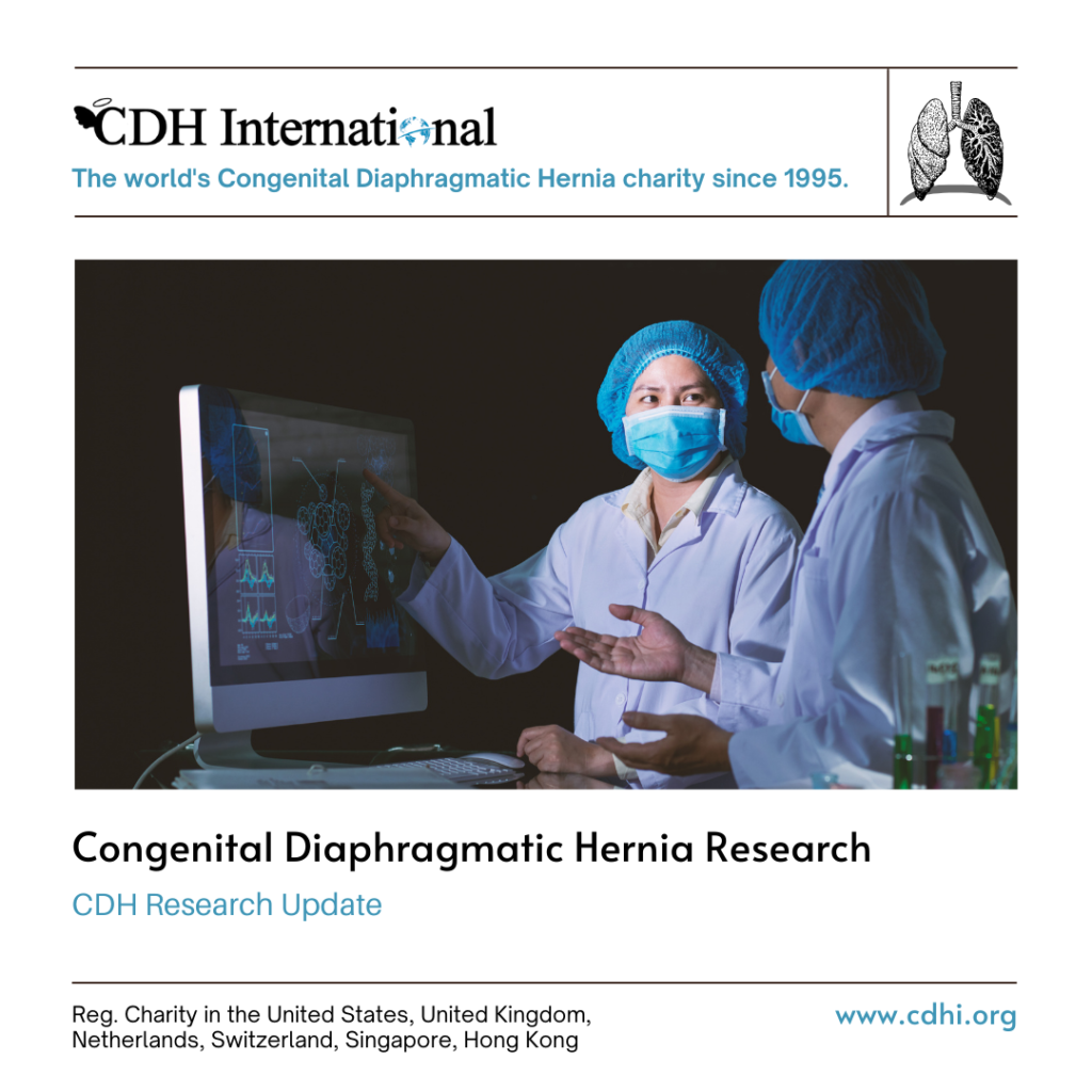 CDH International - A Global Initiative to Stop Congenital ...