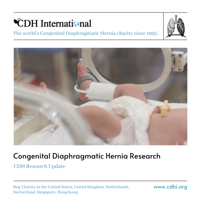 CDH International - A Global Initiative to Stop Congenital ...