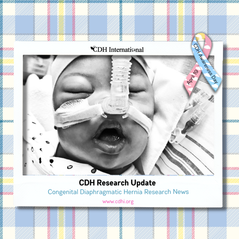 CDH Research International - Research: Respiratory Support of Infants ...