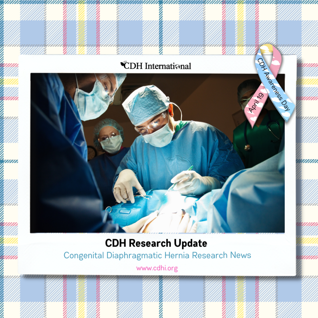 CDH International - A Global Initiative to Stop Congenital ...