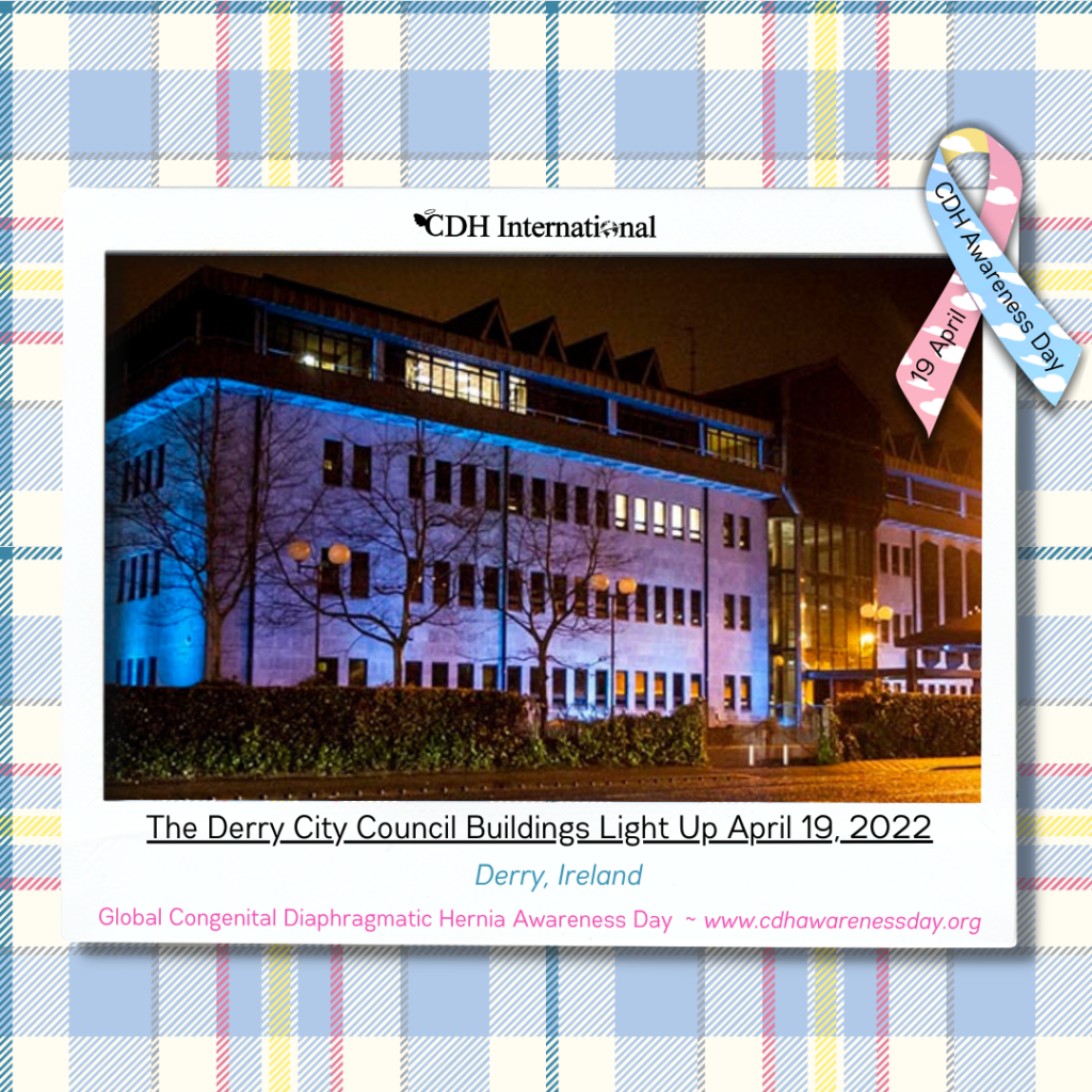 CDH Research International - The Derry City Council Buildings Light Up ...
