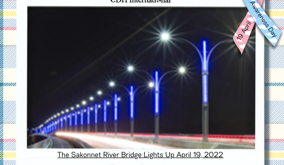 - The Sakonnet River Bridge Lights Up For CDH Awareness