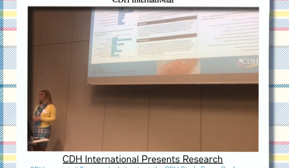 - CDH International Presents Research at the 2022 CDH Study Group ...