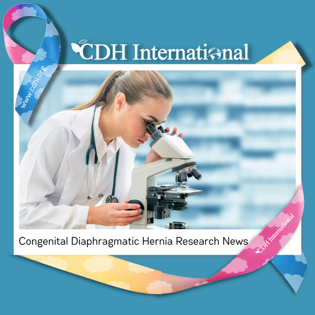 CDH Research International - A Global Initiative to Stop Congenital ...
