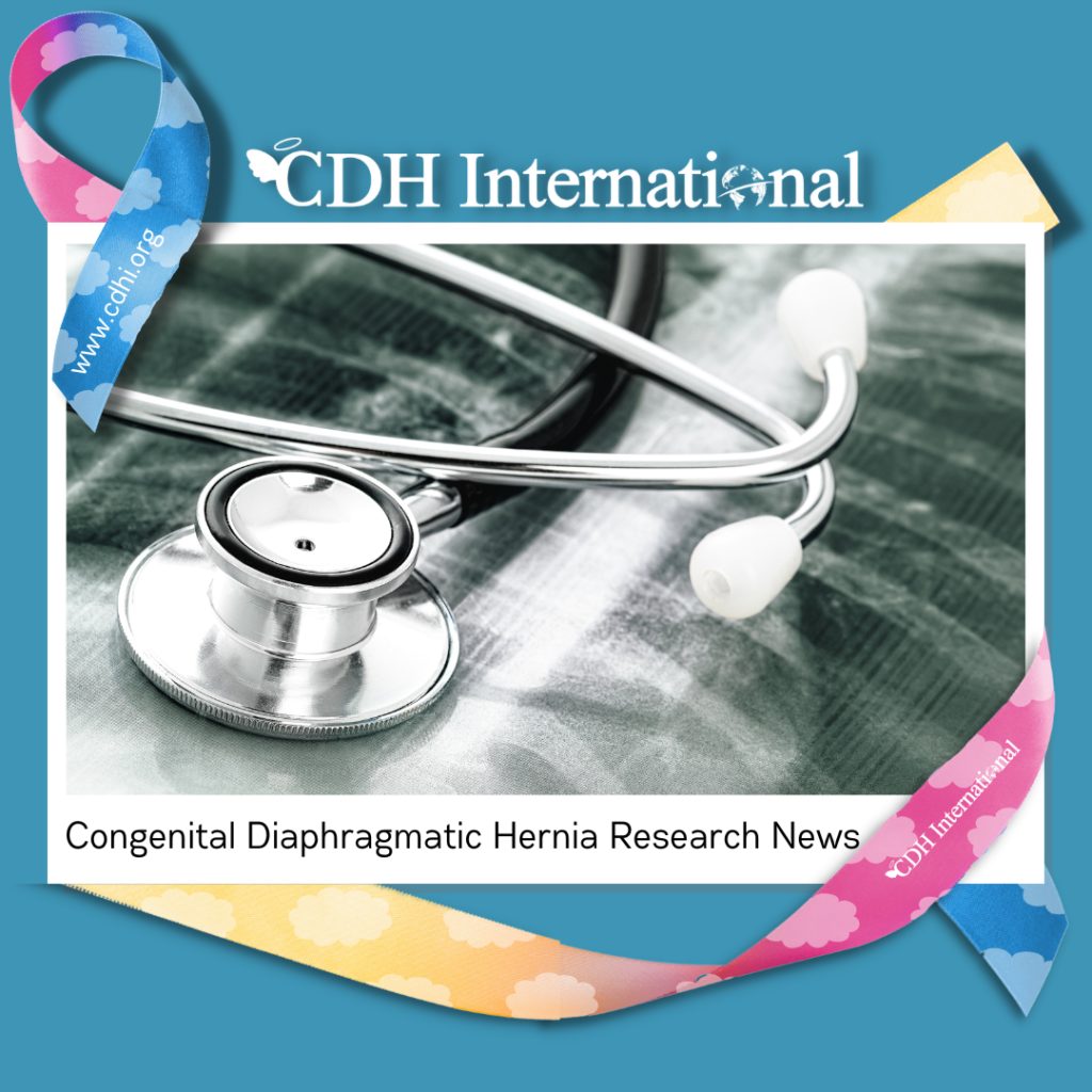 CDH Research International - Research: Development of Diaphragmatic ...