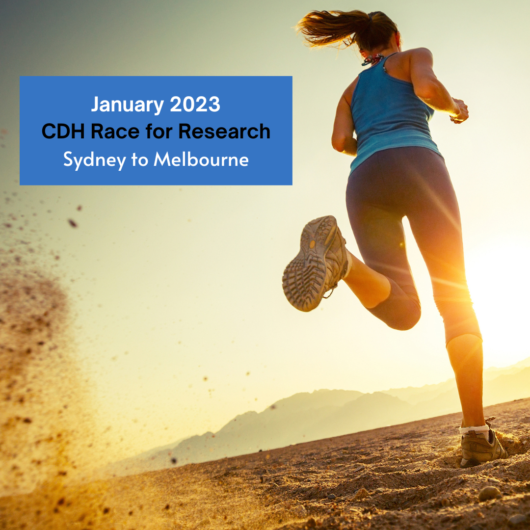 - Join Us In The Next CDH Race For Research! October, 2022