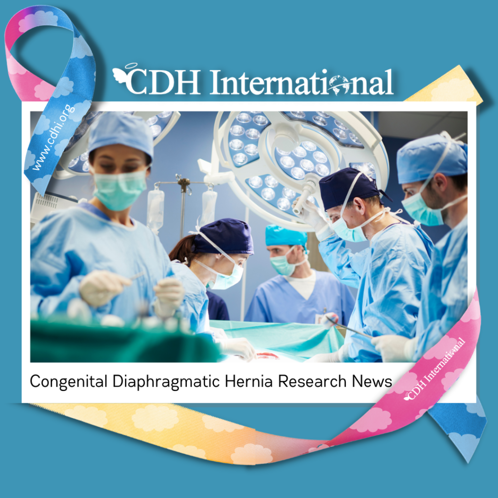 CDH Research International - Research: Congenital Diaphragmatic Hernia ...
