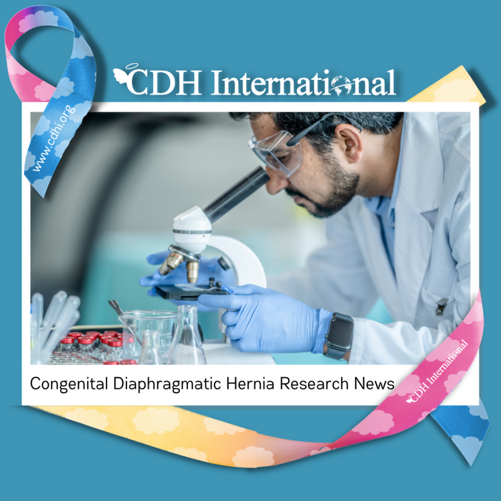 CDH Research International - Research: Treatment with Amniotic Fluid ...