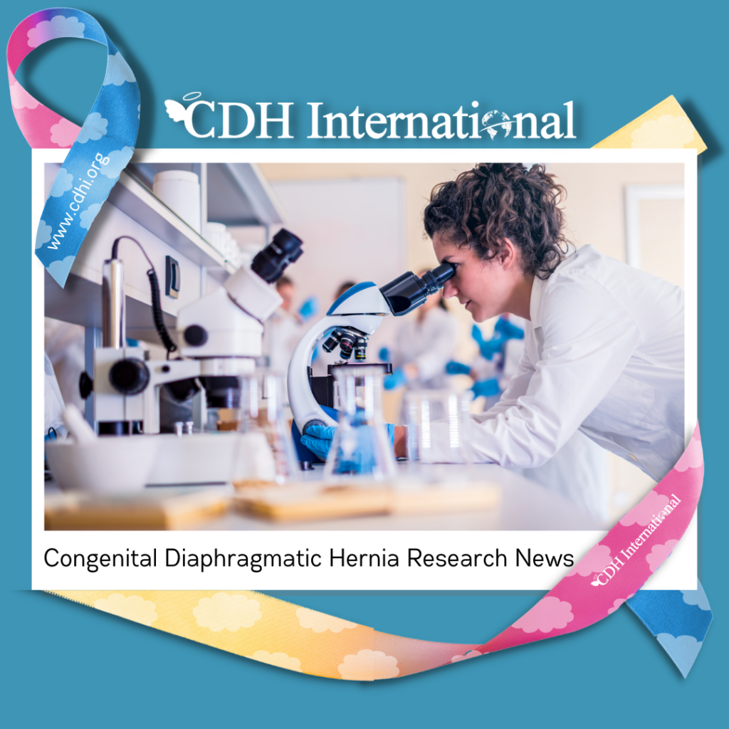 CDH Research International - Research: Lung epithelium development and ...