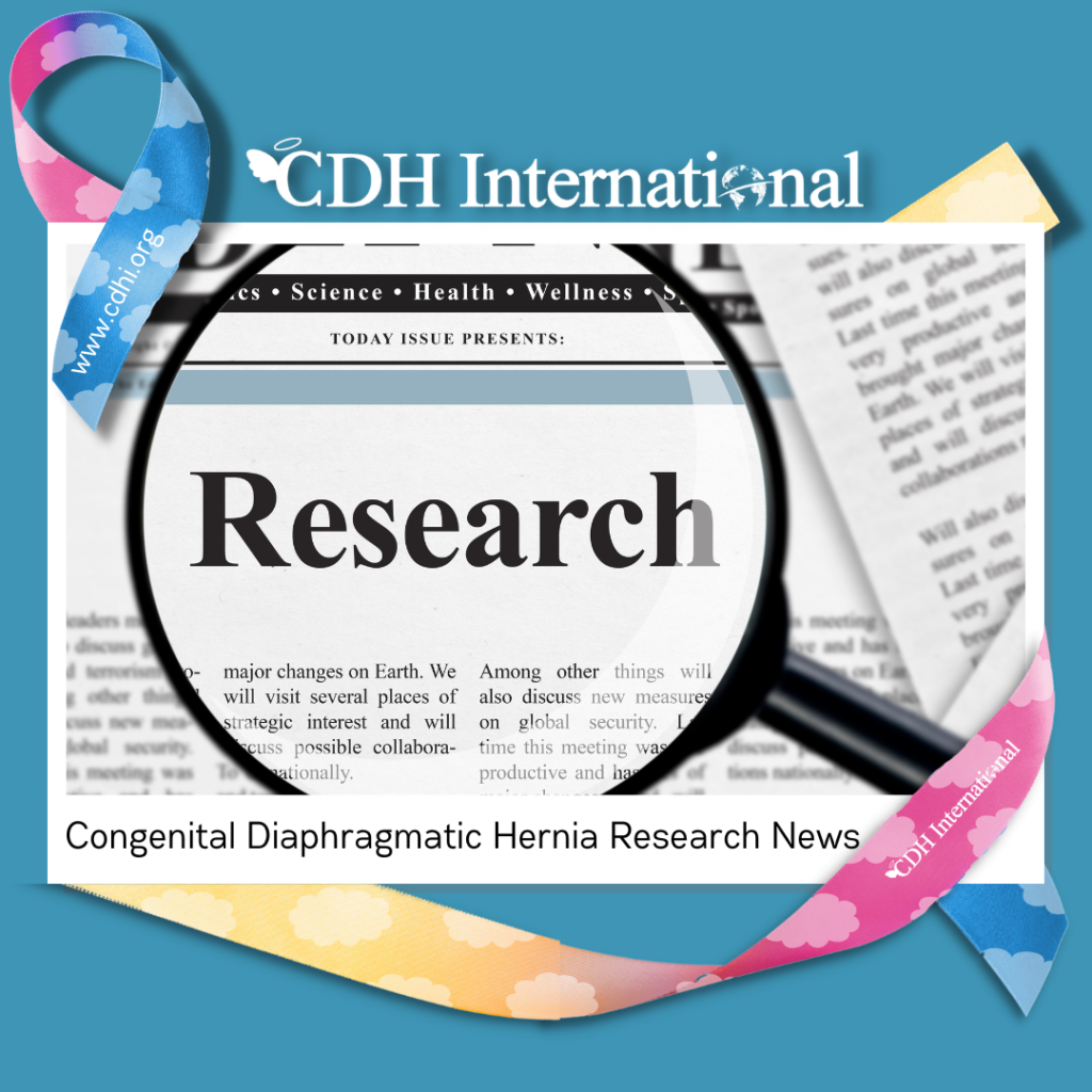 CDH International - A Global Initiative to Stop Congenital ...