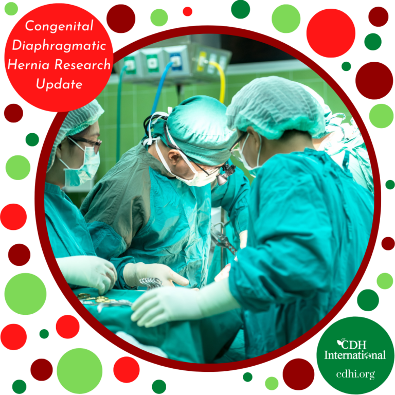 CDH International - A Global Initiative to Stop Congenital ...