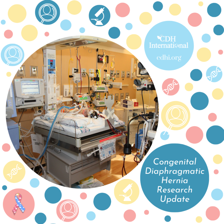 CDH Research International - Research: The timing of congenital ...
