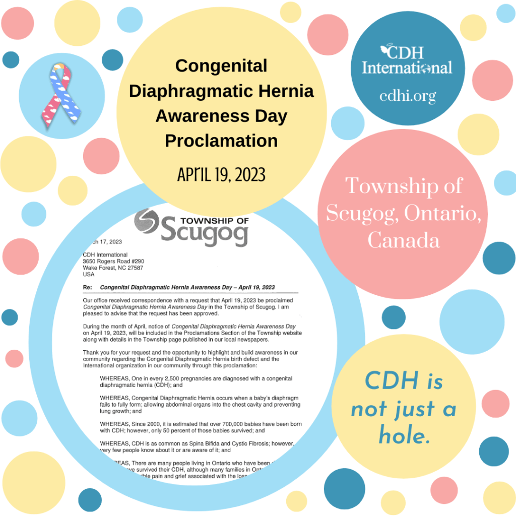 CDH International - A Global Initiative to Stop Congenital ...