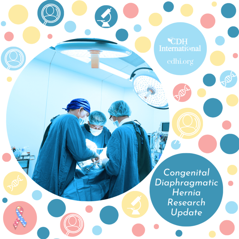 CDH International - A Global Initiative to Stop Congenital ...