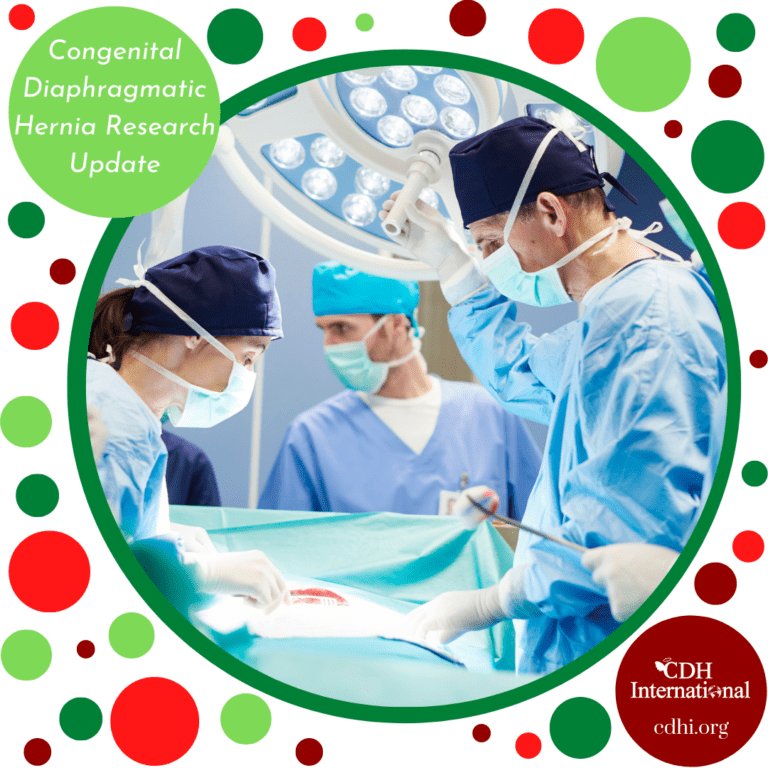 CDH International - A Global Initiative to Stop Congenital ...